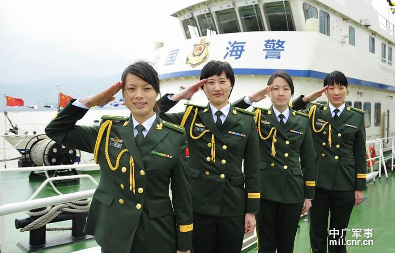 中国海警新式服装图片图标