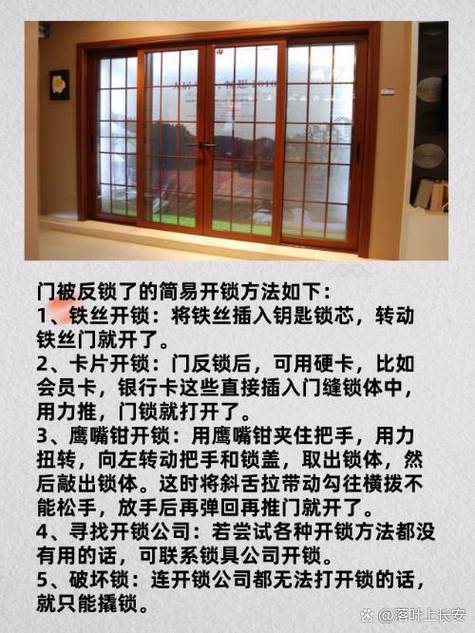 房间门反锁了开锁技巧图标