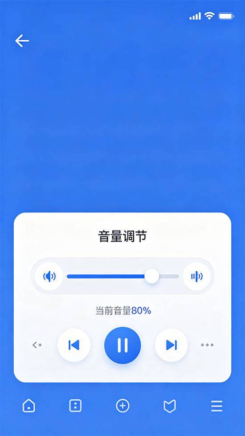 怎么调大视频音量图标