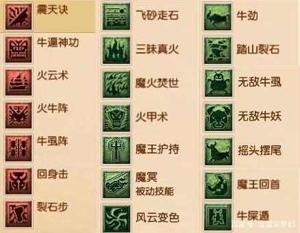 梦幻西游魔王寨流派图标