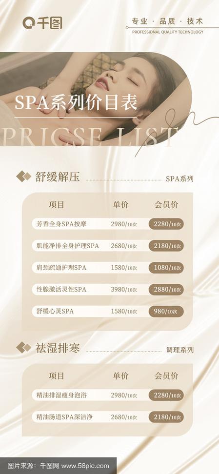 美容院脸部套餐截图