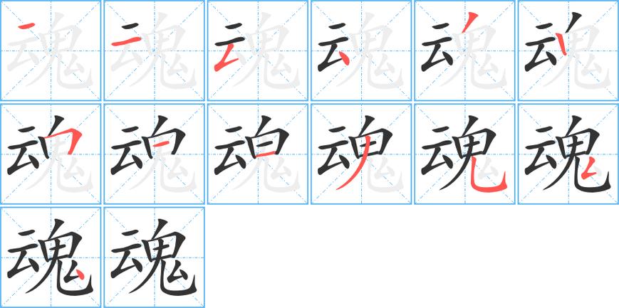 魂的组词有哪些呢