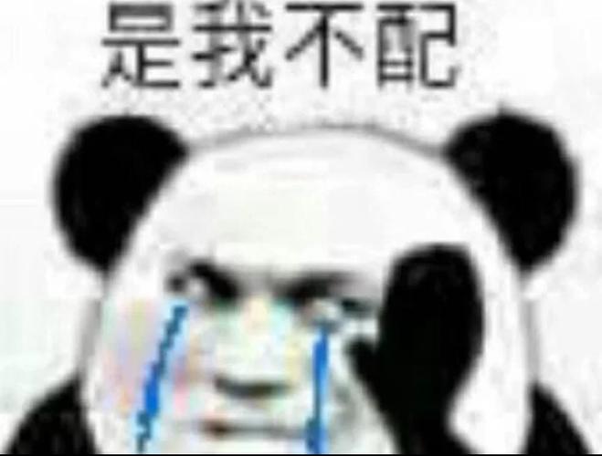 我不配 表情包