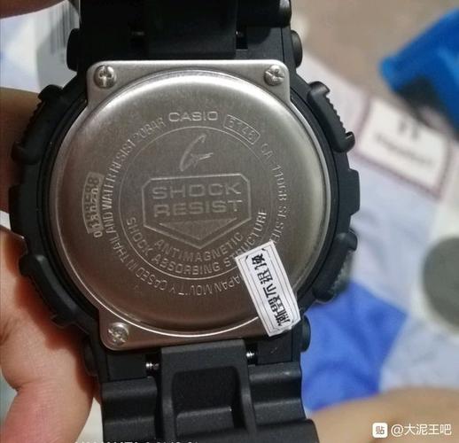 卡西欧手表后盖信息截图