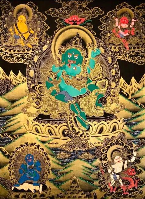 红财神绿财神女财神图标