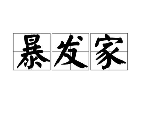 暴发户是什么意思?截图