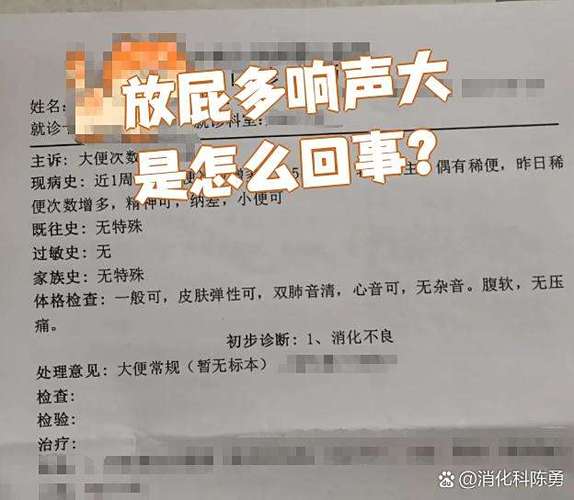 放屁声音很大很响怎么回事图标