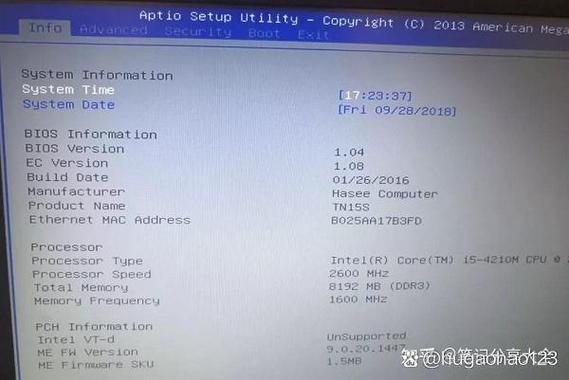神舟笔记本bios里没有u盘启动项图标