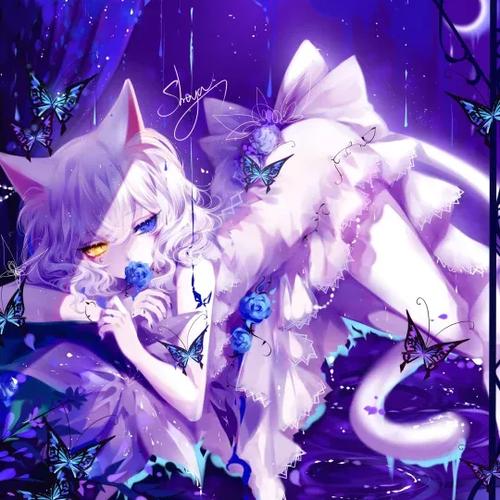 猫女动漫头像图标