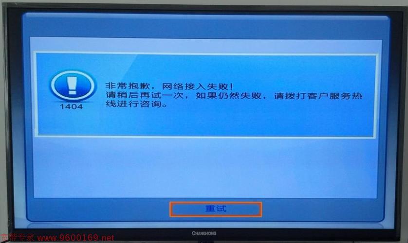 网络机顶盒显示错误01图标