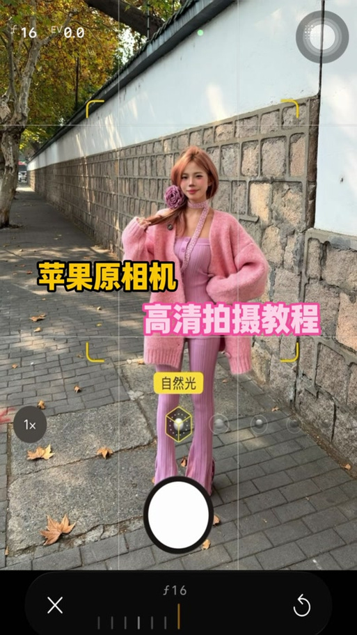 苹果原相机怎么拍照好看图标