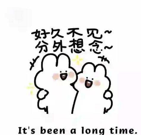 好久不见的表情包图片截图
