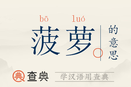 菠萝的拼音拼写怎么写的图标
