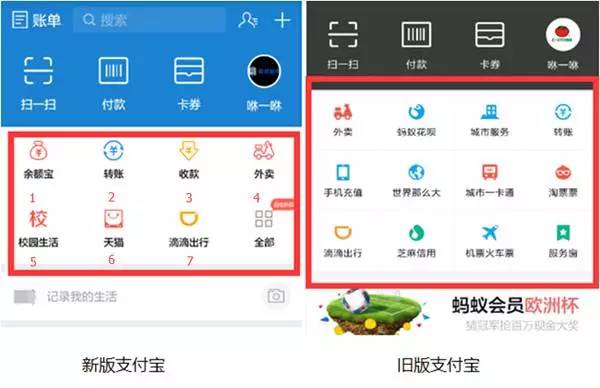 新版支付宝内测是什么图标