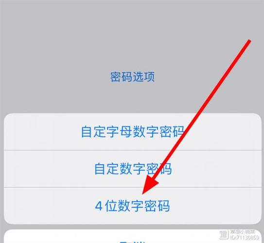 苹果密码设置不了4位数