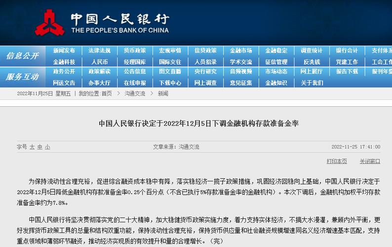 央行下调金融机构存款利率图标