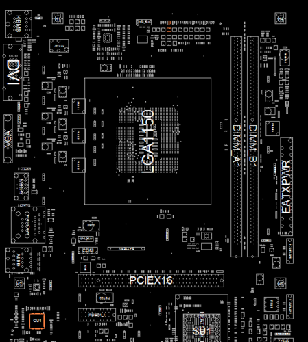 华硕b85主板关机自动重启图标