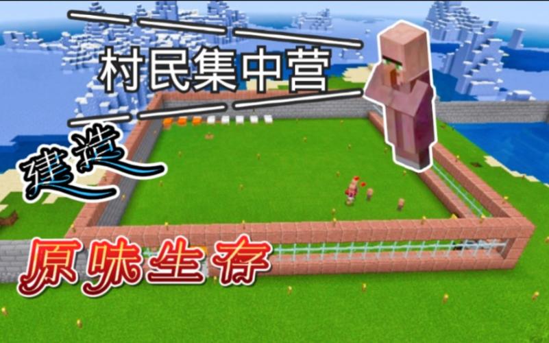 我的世界村民集中营截图