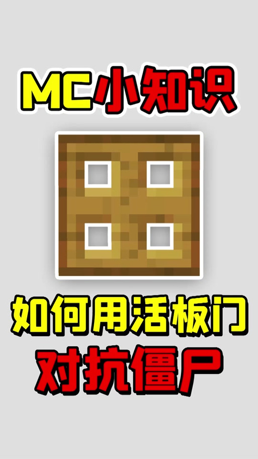 我的世界活板门怎么用图标