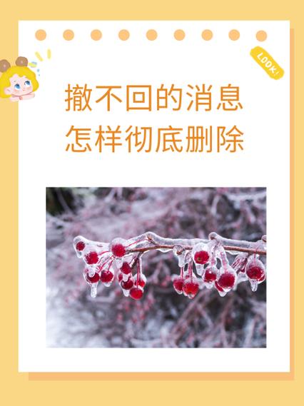 撤不回的图片怎样不被看到