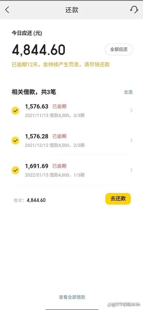 网贷逾期还不上怎么办截图