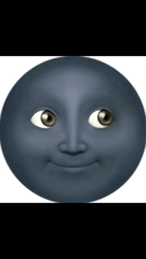 黑脸emoji的含义污图标