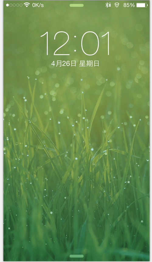 锁屏右下角相机没有了图标
