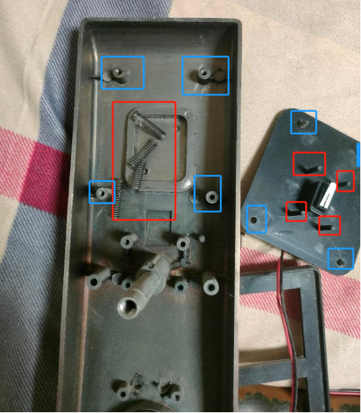 防盗门内门铃拆卸图标