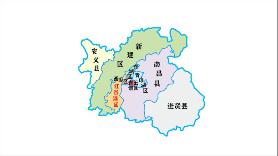 江西南昌地图全图图标