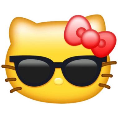 猫的emoji表情包截图