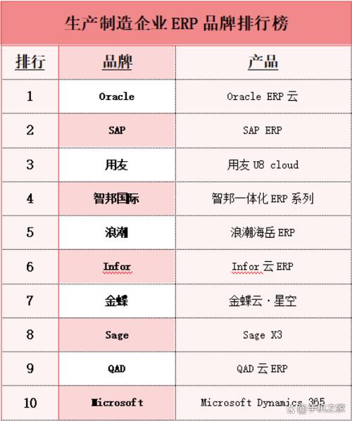 国内erp系统排名图标