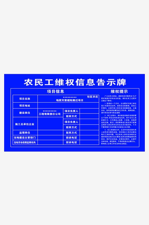 告示牌内容图标