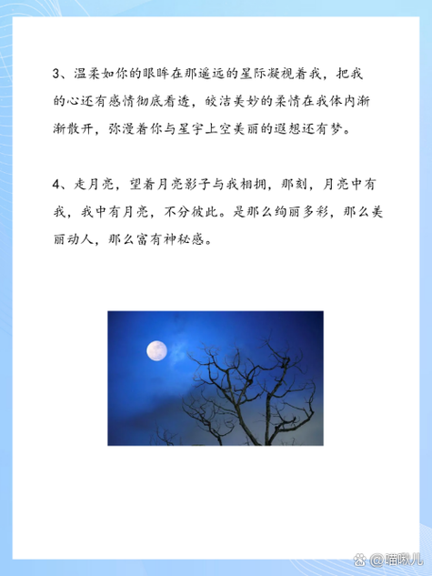 关于月亮的浪漫句子图标