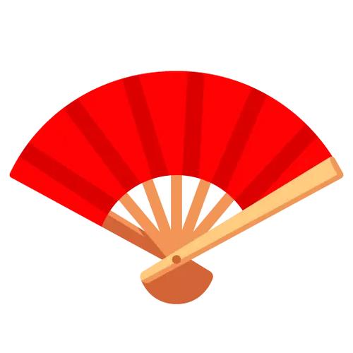 扇子emoji图标