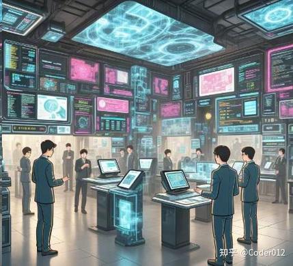 元宇宙概念代码图标