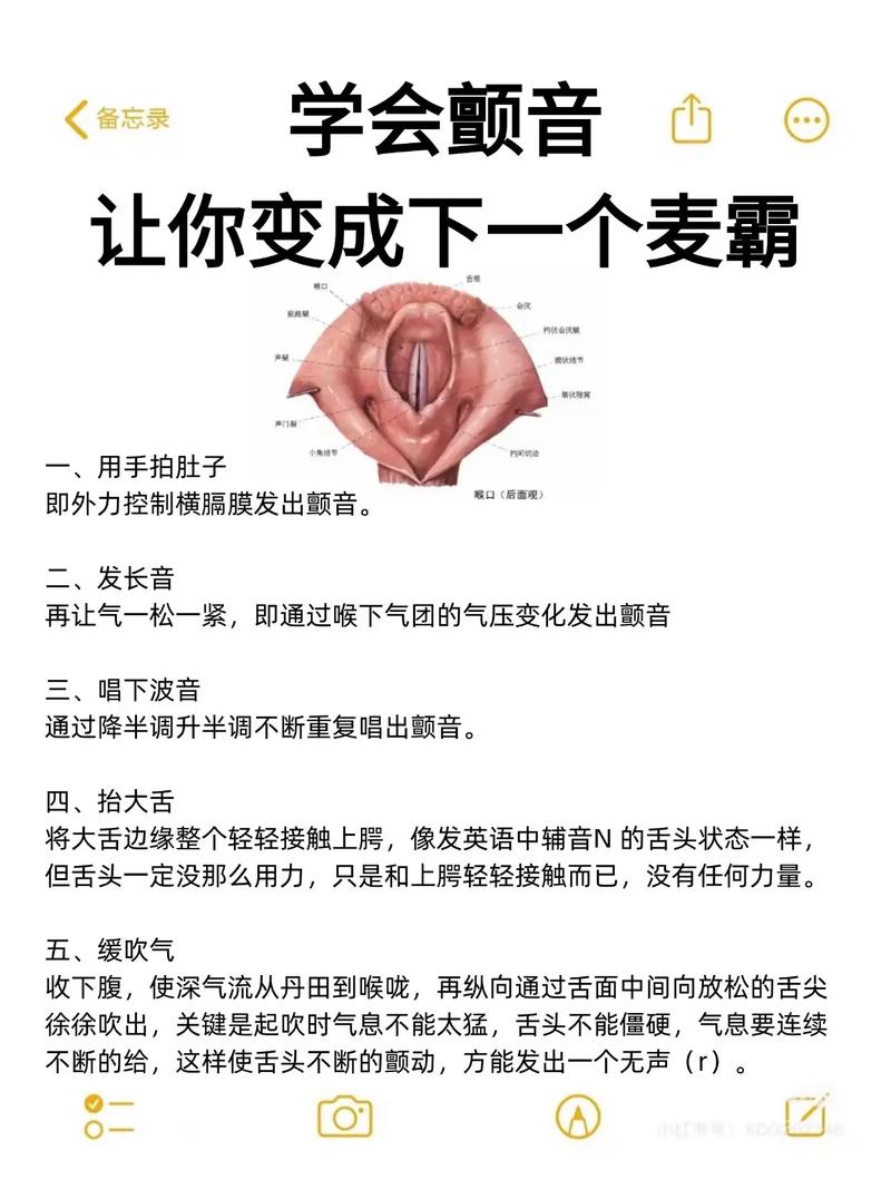 唱歌发颤音的技巧图标