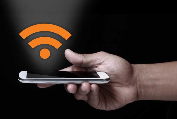 一连wifi一直在跑流量图标