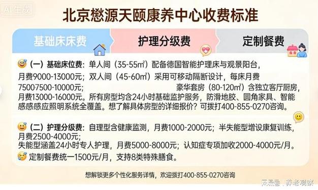 天颐养老院收费价格图标