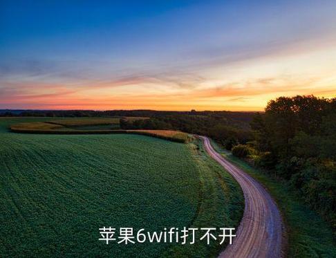苹果6无线网打不开怎么办图标