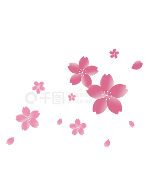樱花花瓣符号图标