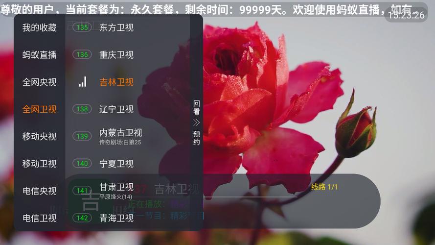 蚂蚁直播tv版v1.10版截图