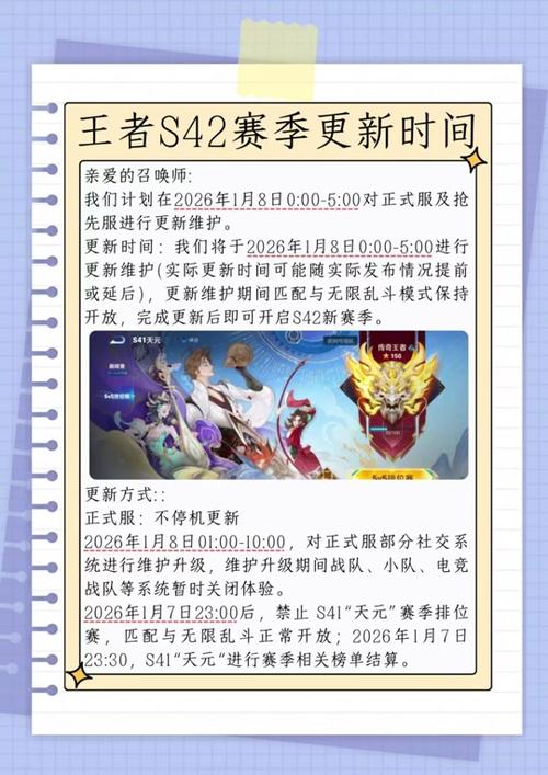 王者下次更新什么时间截图