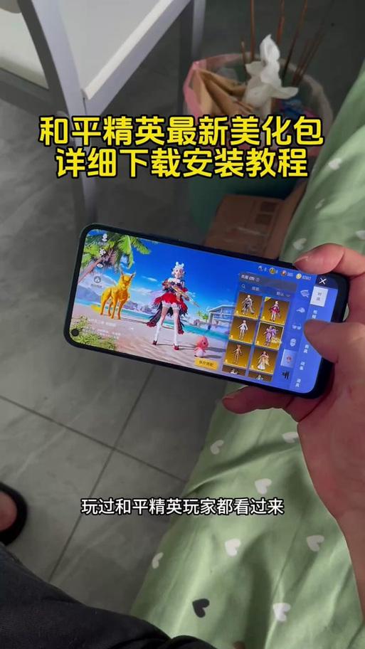 和平精英美化包教程视频图标
