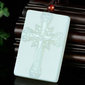 玉十字架吊坠图片图标