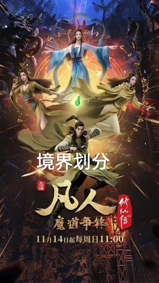 凡人修仙传境界划分详解图标