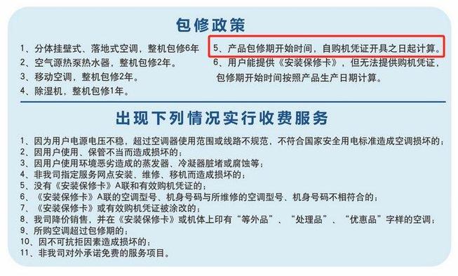 商品维修后的质保期怎么算图标