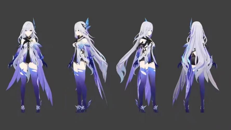 原神角色3d建模图标