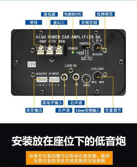 低音炮怎么匹配功放截图
