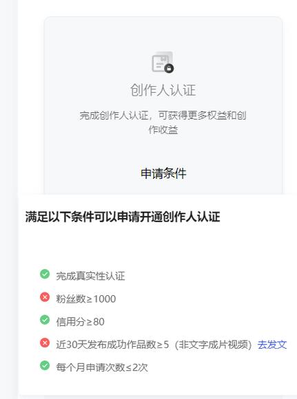 怎么开通创作者权益图标