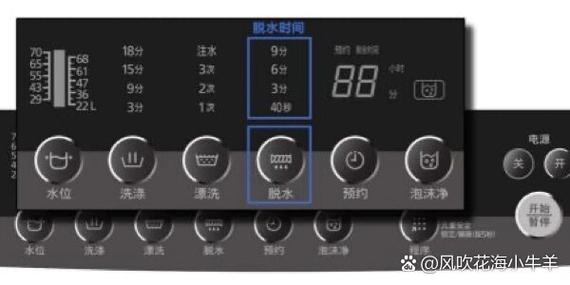 洗衣机脱水不转图标